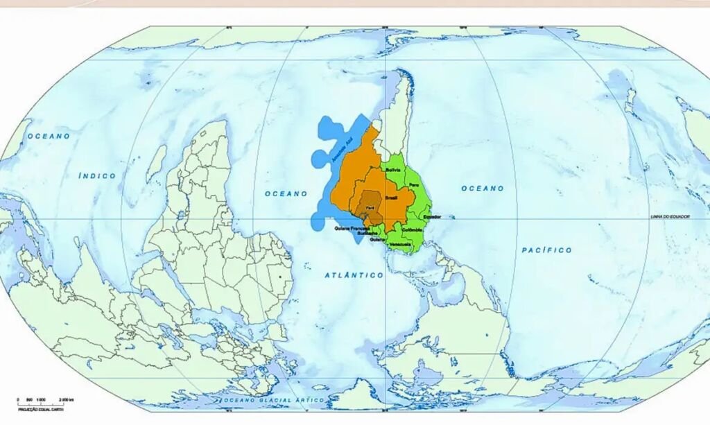 IBGE lança mapa na COP30 destacando o Pará no centro do mundo - Manaustime